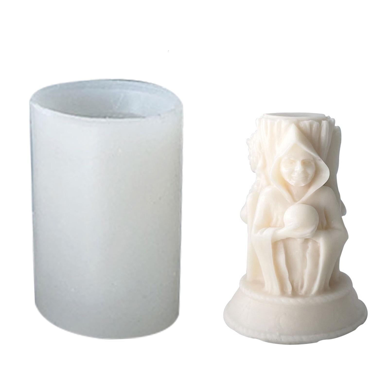 WE-POLUJ Silicone Mold Candle Making 3D Female Body Shaped Candles ...