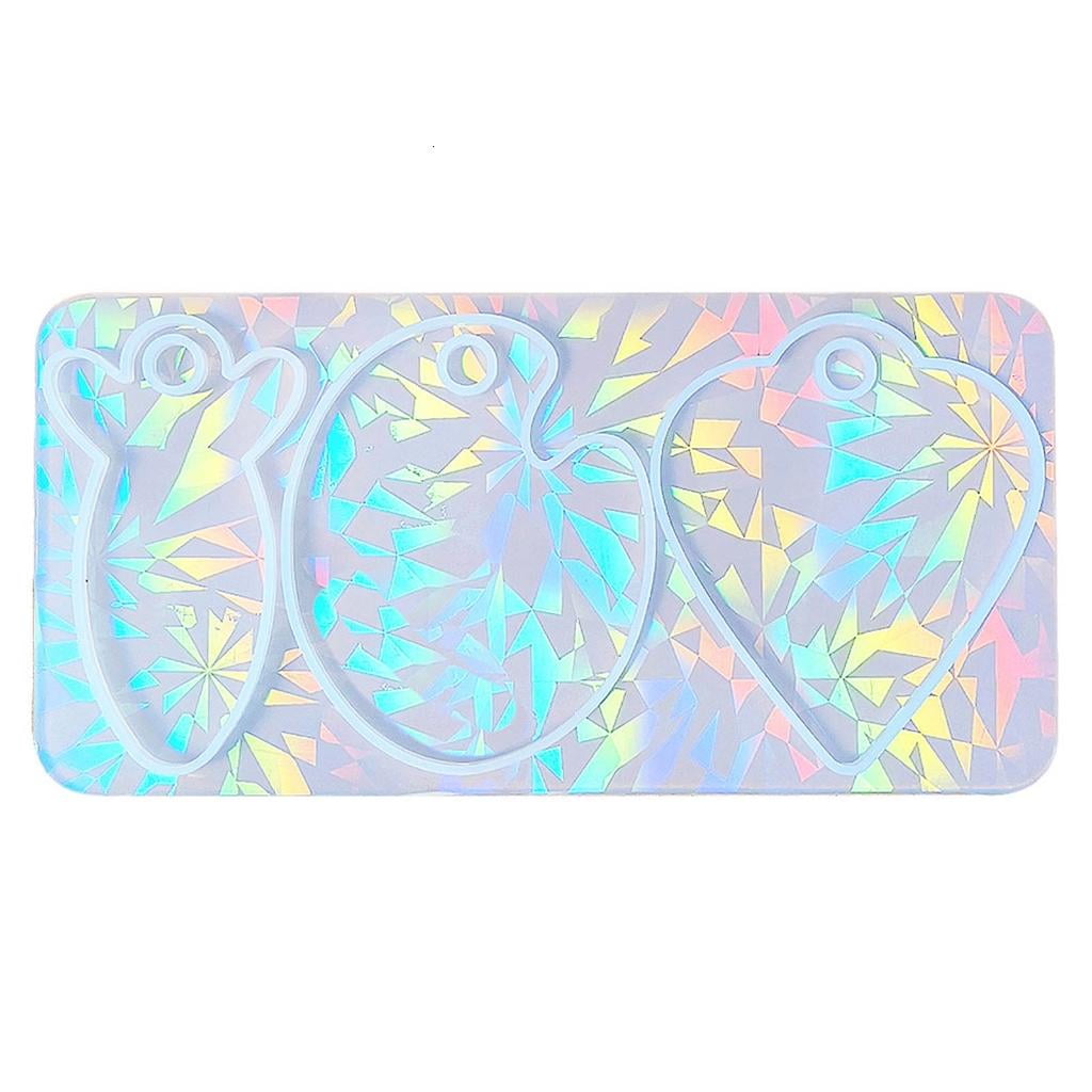 WE-POLUJ Silicone Mold Epoxy Resin Molds Casting Molds with Hole for ...