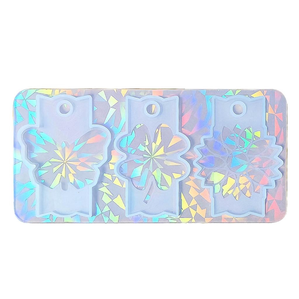 WE-POLUJ Silicone Mold Epoxy Resin Molds Casting Molds with Hole for ...