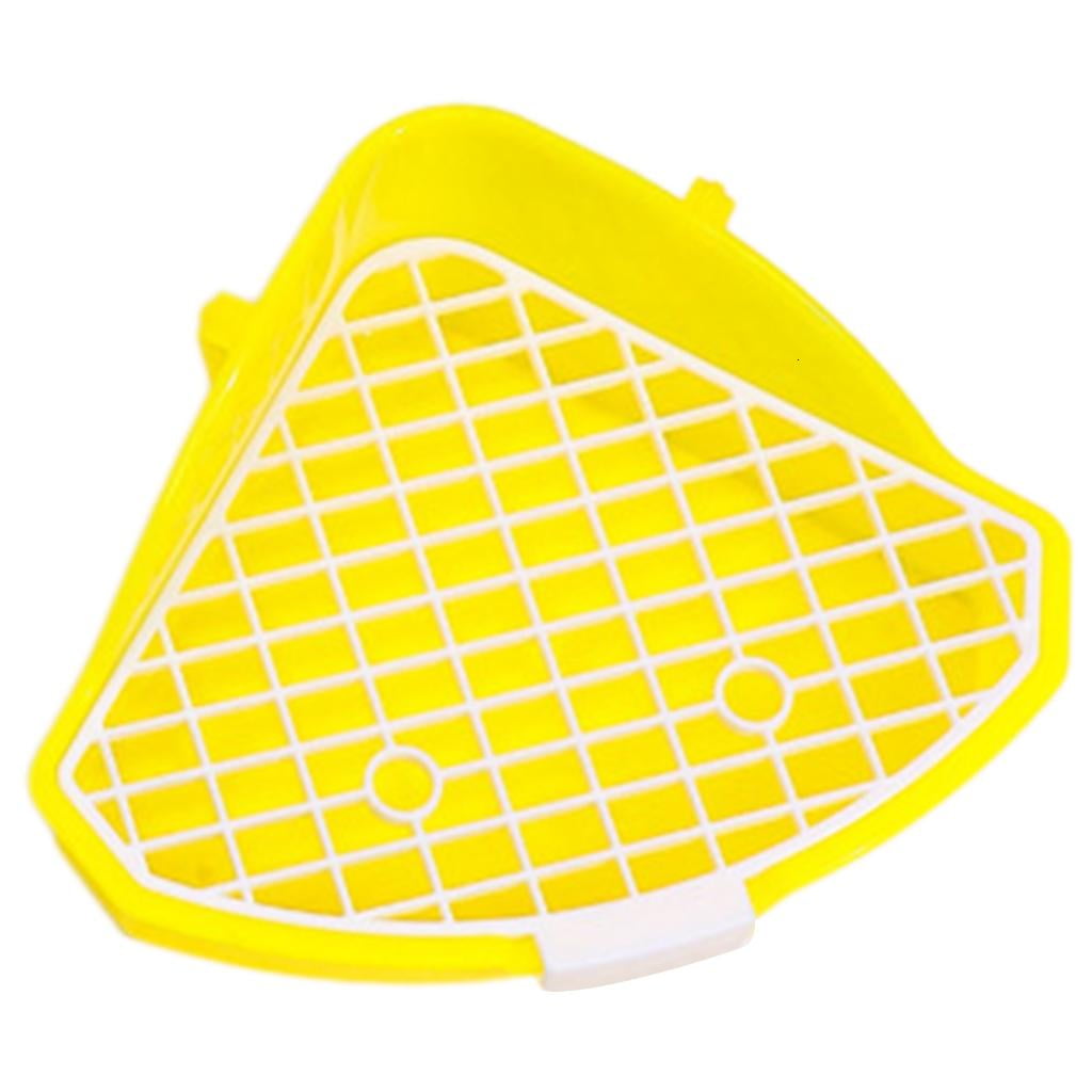 WE-POLUJ Small Animal Triangle Potty Trainer Corner Toilet Pet House ...