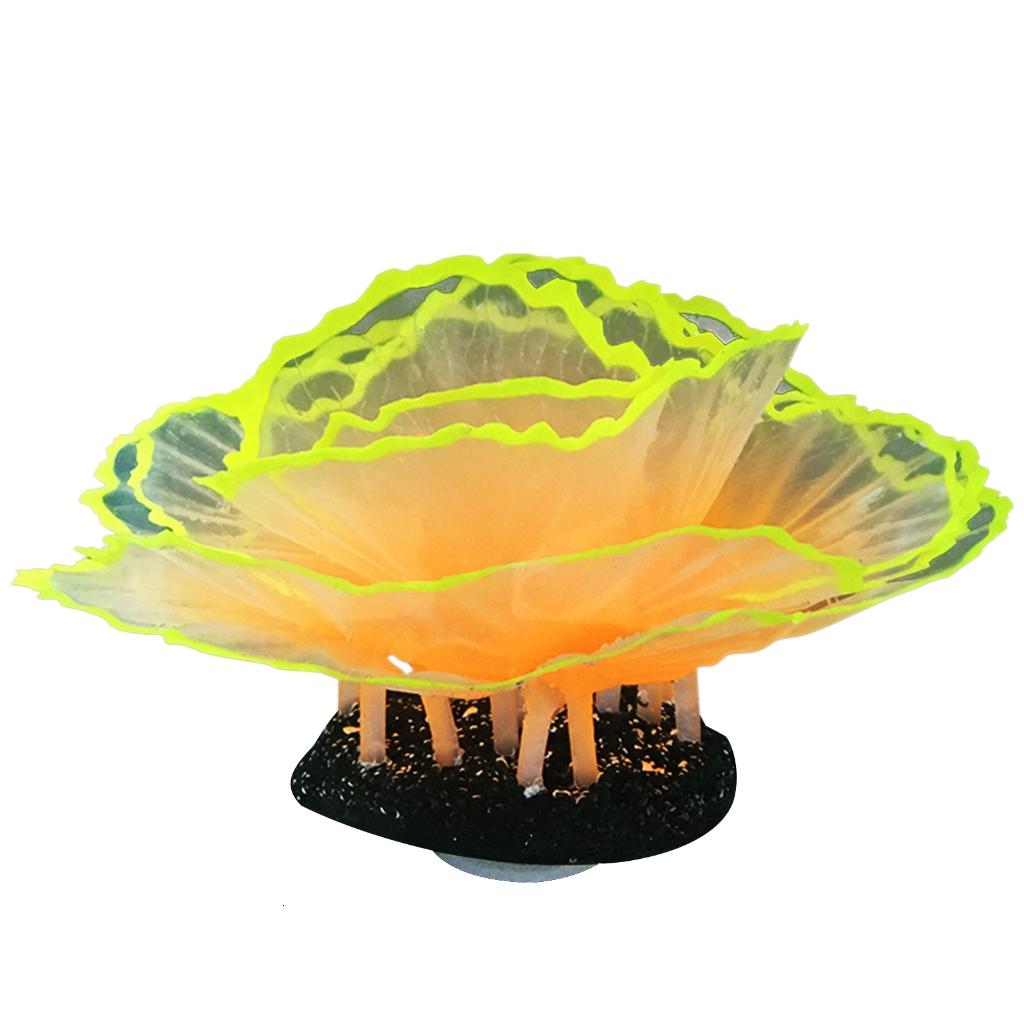 WE-POLUJ Soft Glowing Coral Beach Crafts Reef Handicrafts Decoration ...