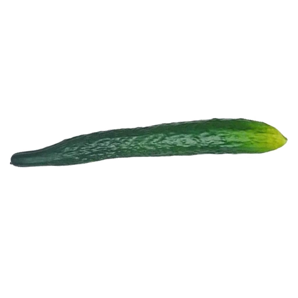 WE-POLUJ Soft PU Cucumber Simulation Cucumber Vegetable for Shop ...