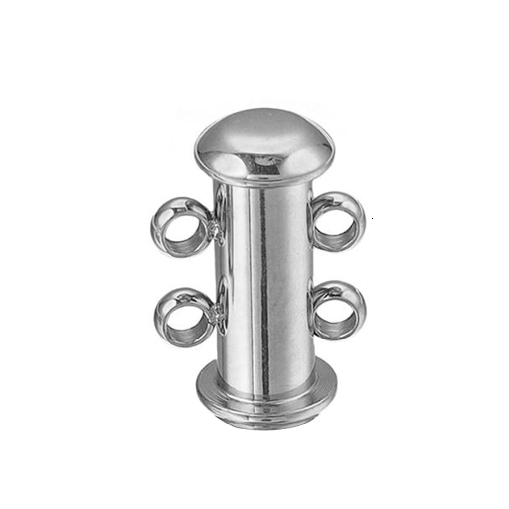 WE-POLUJ Stainless Steel Slide Lock Clasp Tube Secure Connector for ...