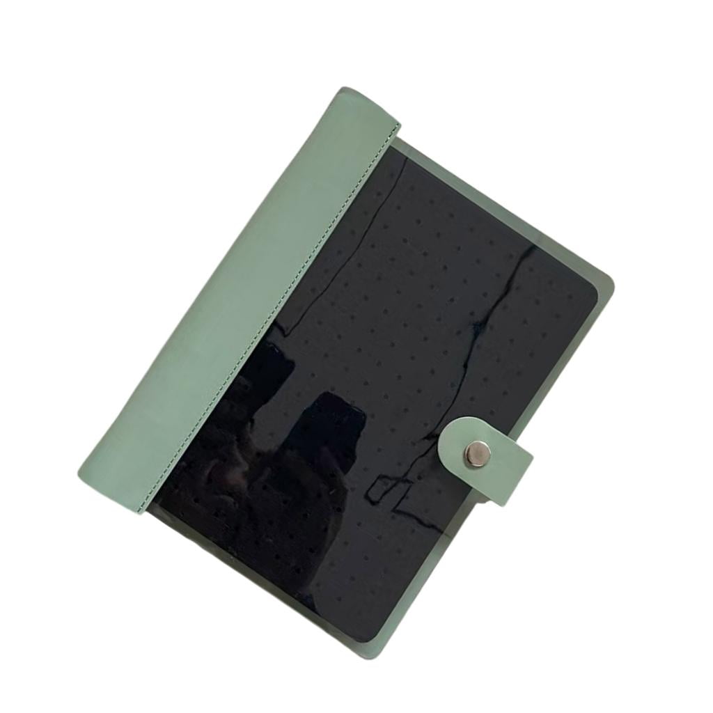 WE-POLUJ Stylish Pin Display Book 8 Pages Organizer Badge Storage Album ...