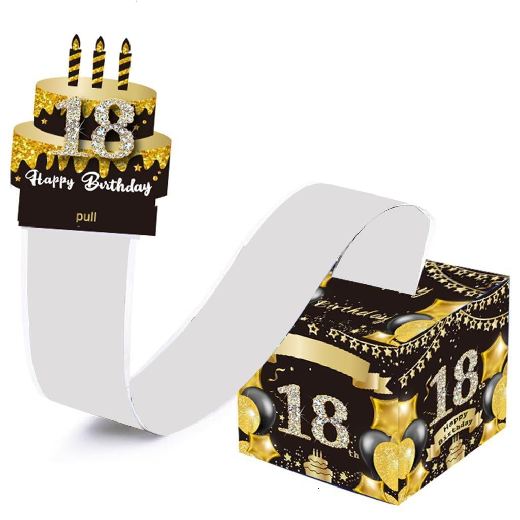 WE-POLUJ Surprise Money Box for Birthday Parties Cash Holder Case with ...
