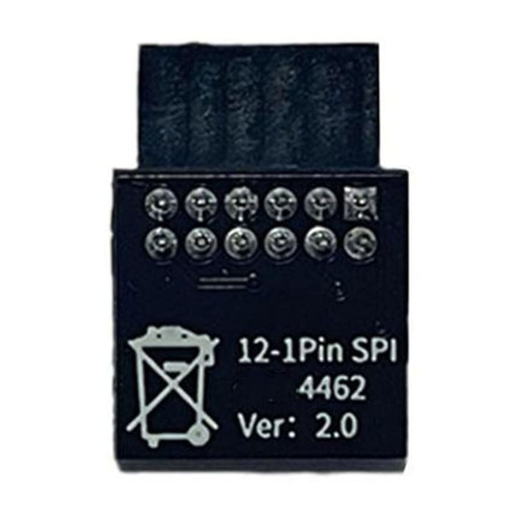 WE-POLUJ TPM2.0 Encryption Security Module 12Pin Cryptographic Processor TPM2.0 Module - Walmart.com