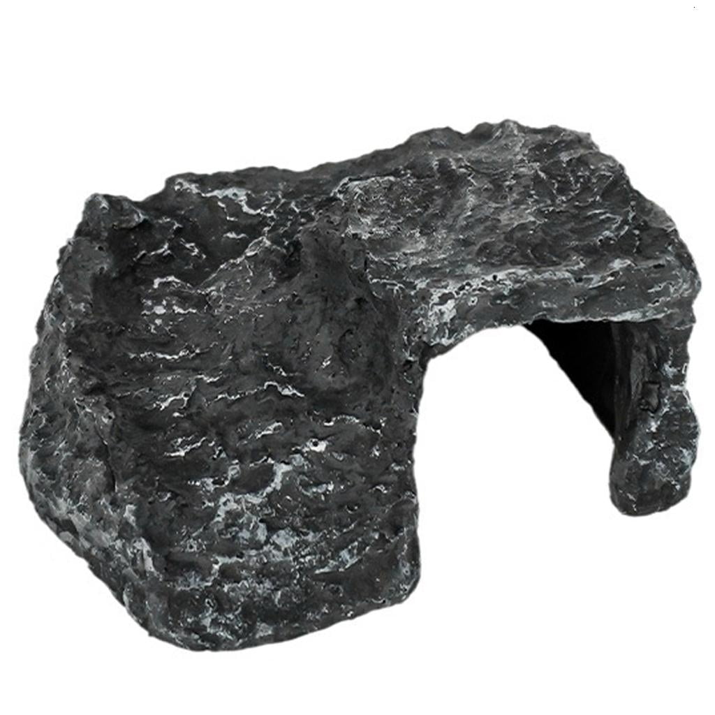 WE-POLUJ Terrariums Basking Platform Fishtanks Shelter Cave for ...