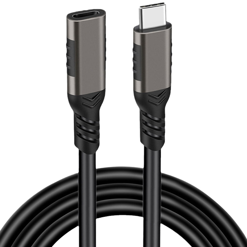 WE-POLUJ TypeC 4K/60Hz Data Extension Cable 100W USB C TypeC Male to ...