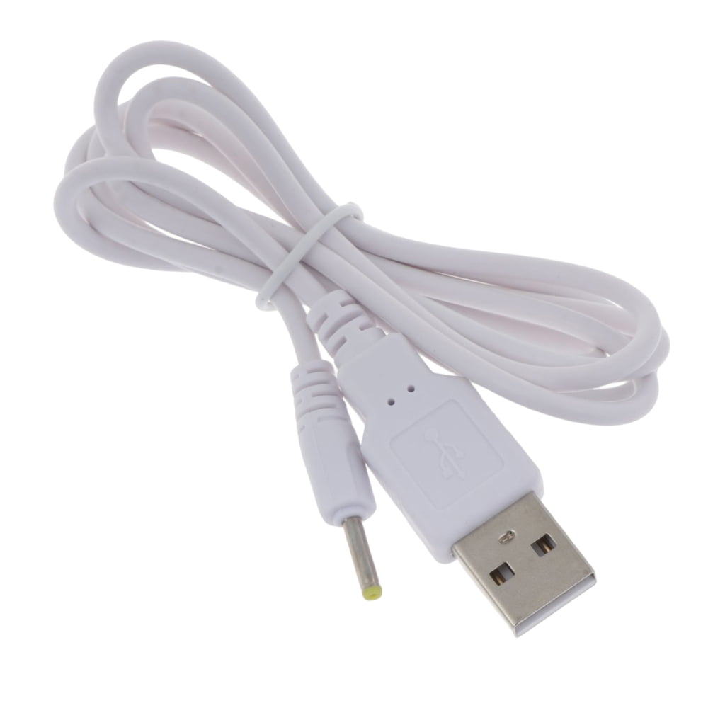 WE-POLUJ USB 2.0 Male to DC 2.5x0.7mm 5 Volt DC Connector Charge Jack ...