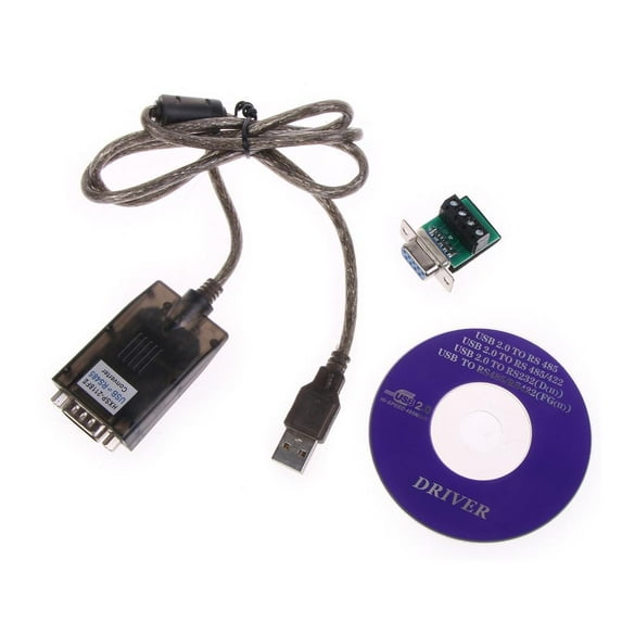 WE-POLUJ USB 2.0 USB 2.0 to RS485 RS-485 DB9 COM Serial Port Device ...