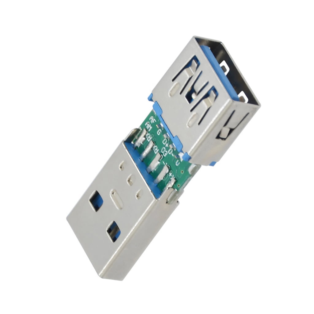 WE-POLUJ USB 3.0 Male to Female Adapter Connector Head for Data ...
