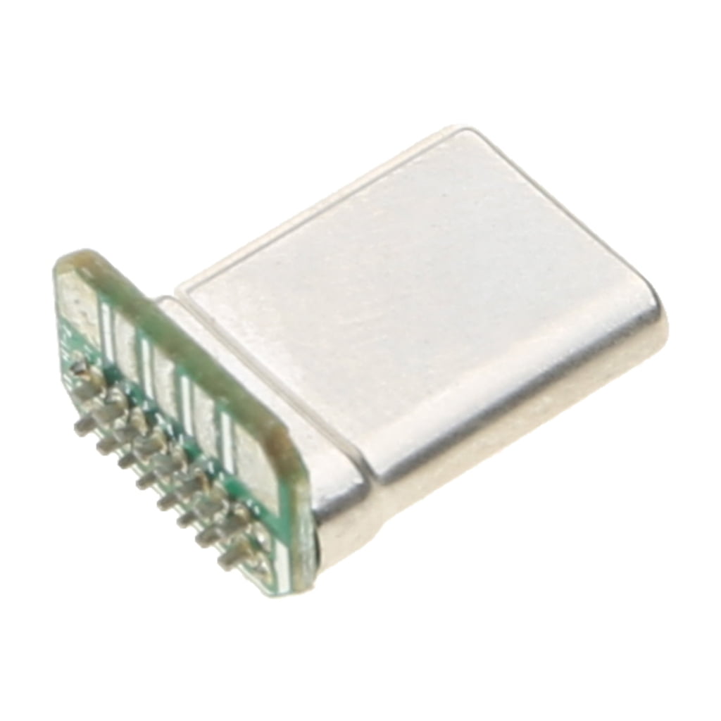 WE-POLUJ USB 4Pin/Type C 5Pin PCB Mount Socket Connector Port 90 Degree ...
