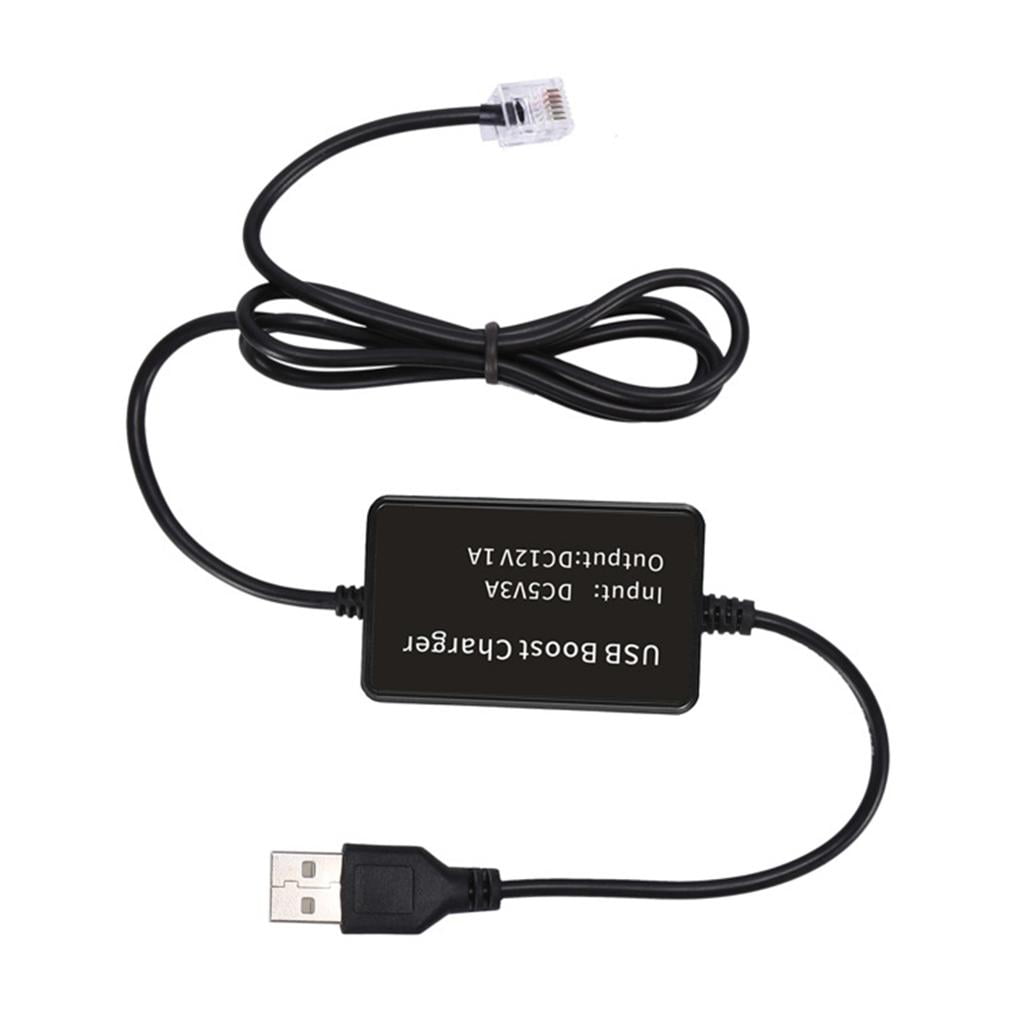 WE-POLUJ USB 5V Boost to 12V Step Up Cable Module Voltages Converters 2 ...