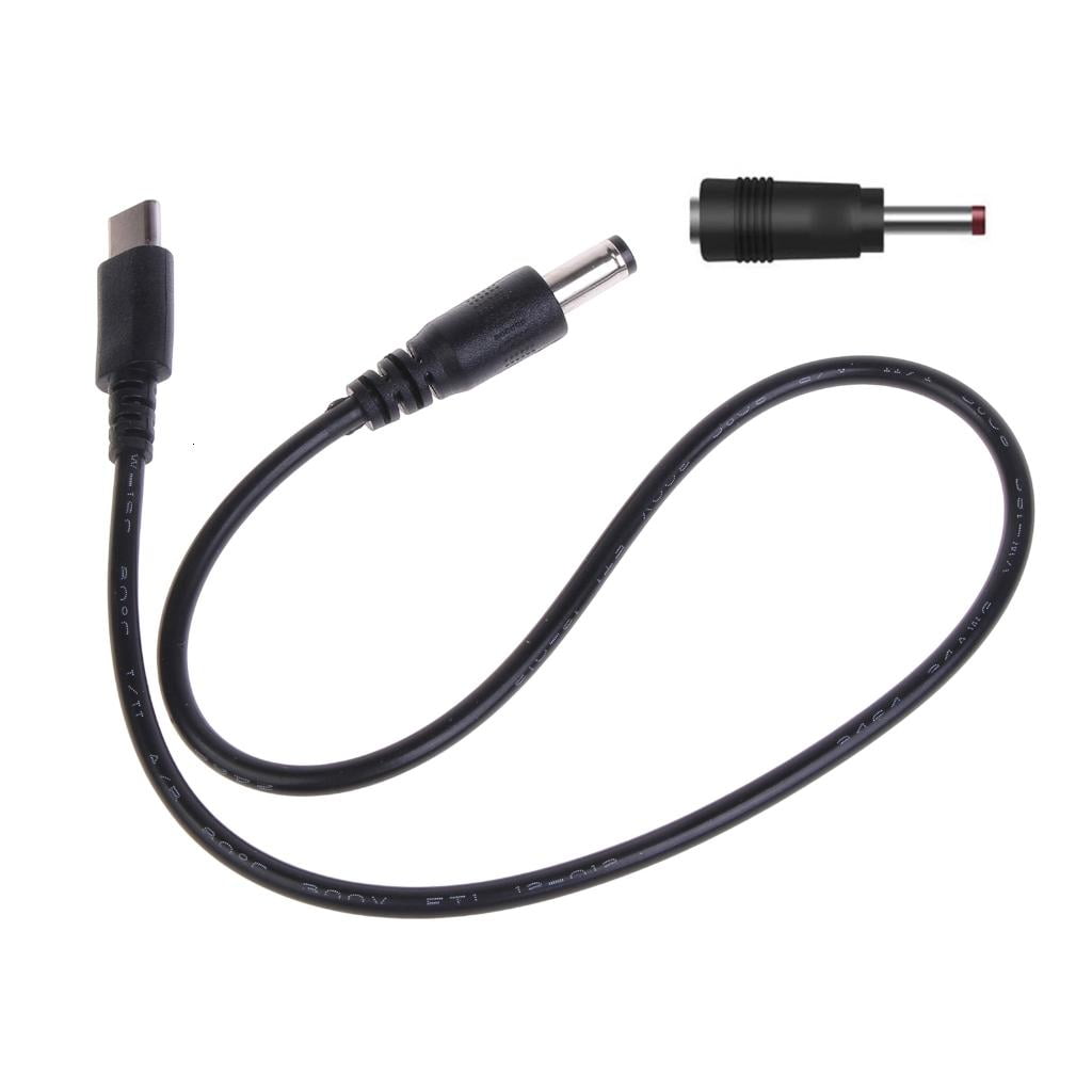 WE-POLUJ USB C PD to 5.5x2.1mm Adapter Cable Triggers for Monitors ...