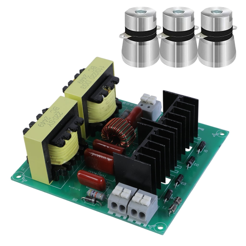 WE-POLUJ Ultrasonic Cleaner PCB Driver Board 150W 40KHz with ...
