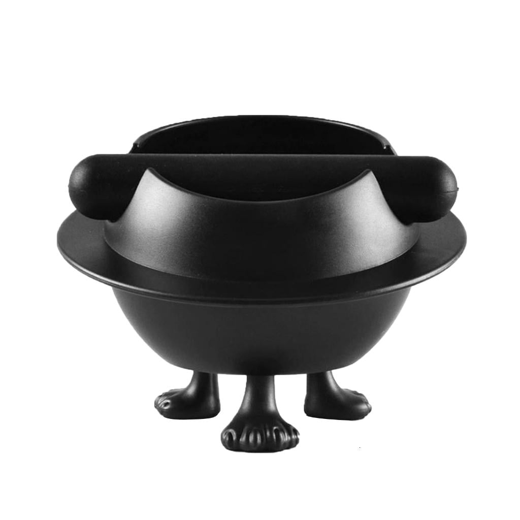 WE-POLUJ Unique Coffee Knock Box Anti-slip Espresso Dump Bin Grind ...