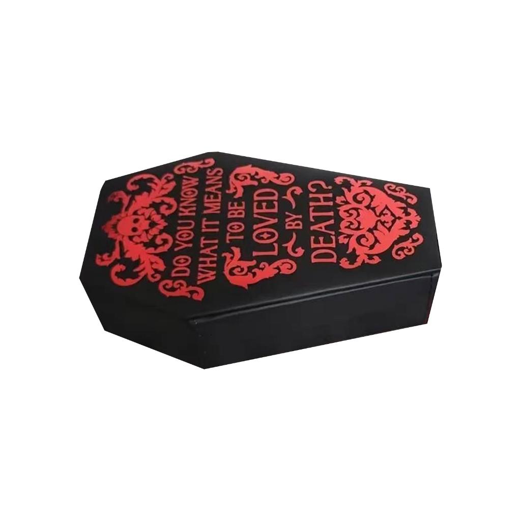 WE-POLUJ Unique Gothic Coffin Jewelry Case Elegant Gothic Jewelry ...