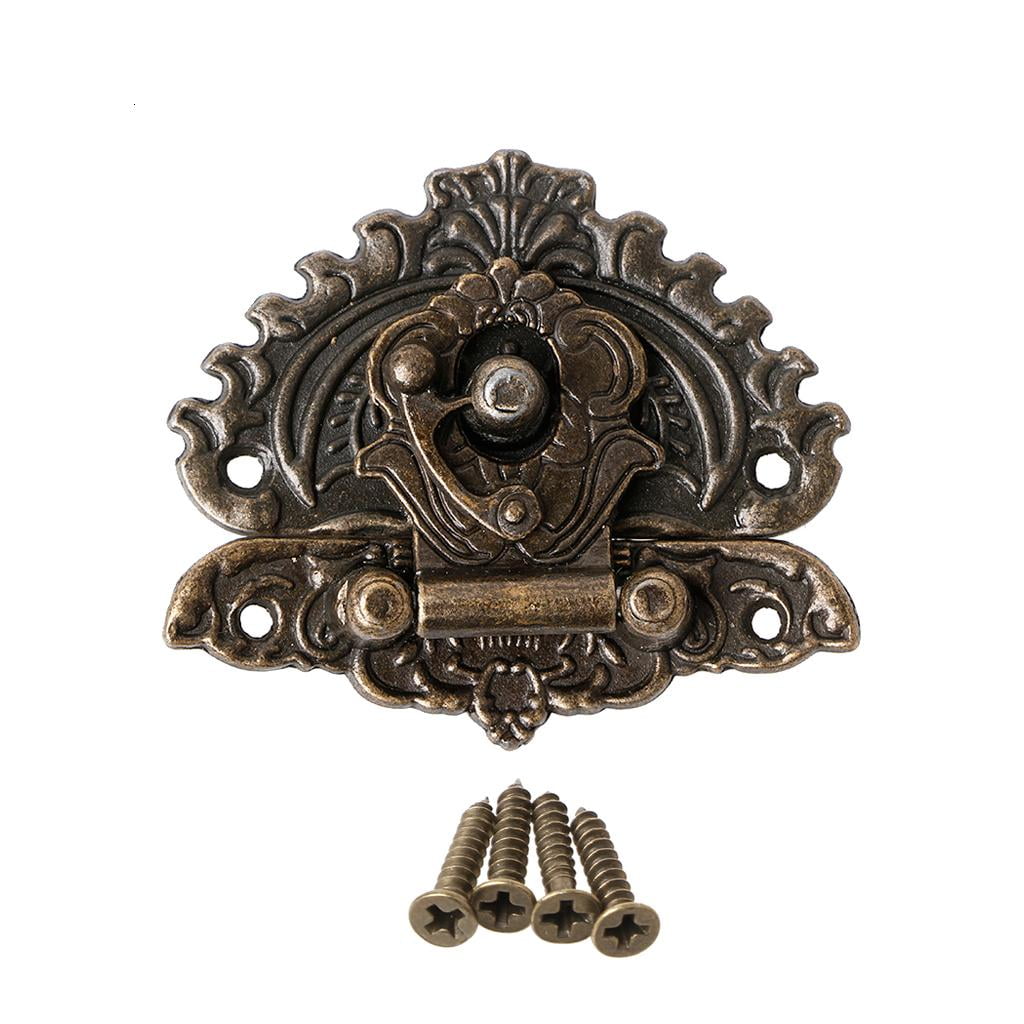 WE-POLUJ Vintage Retro Style Decorative Hasp Toggle Suitcase Box Lock ...