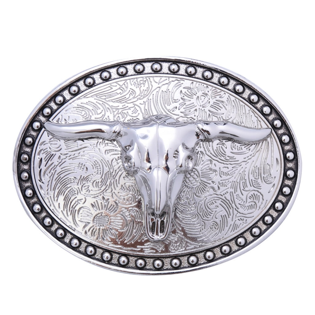 WE-POLUJ Western Belt Buckle Native-American Animal Horse Eagle Bull ...