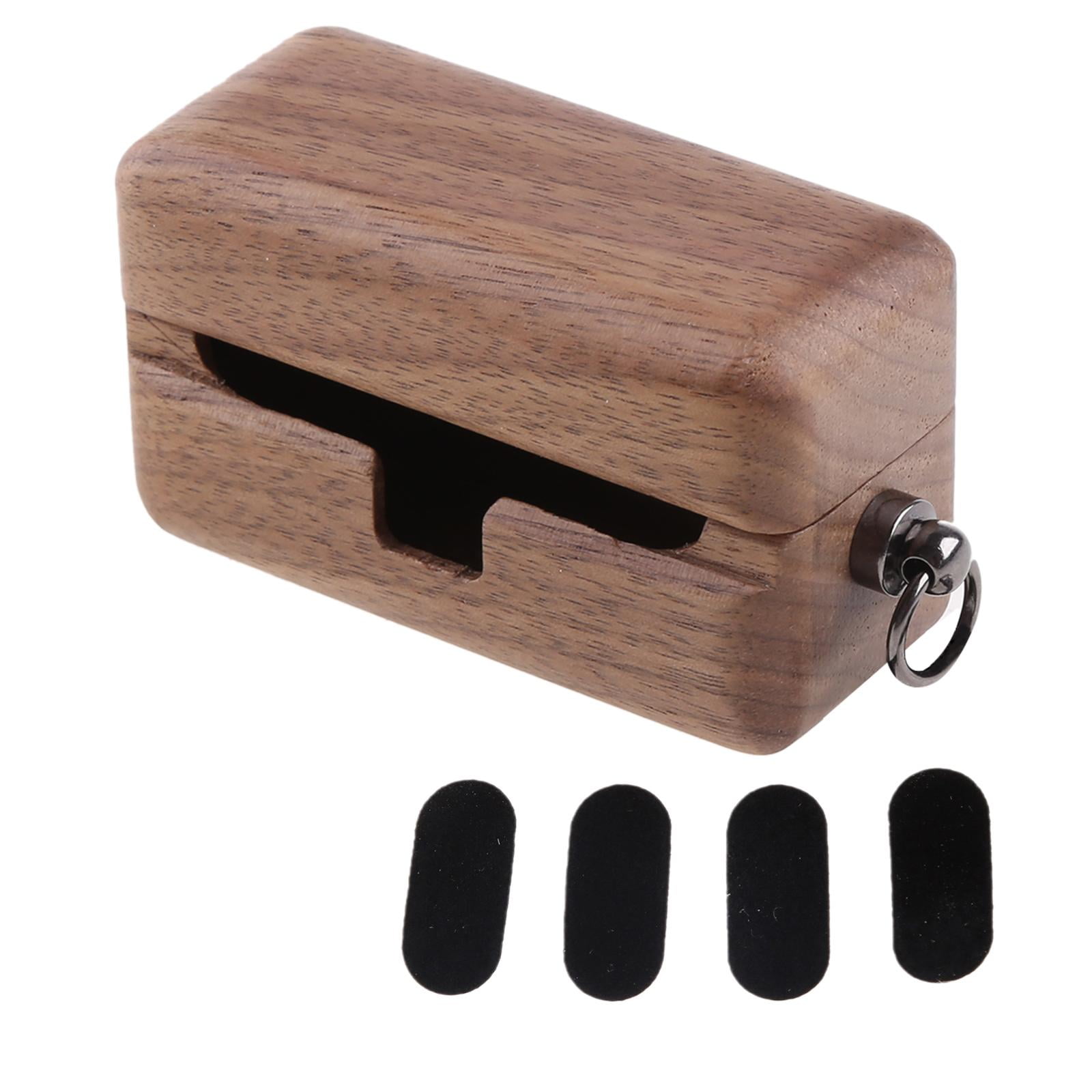 WE-POLUJ Wireless Earbuds Carrying for Case for-S-ony WF-1000XM4 Wooden ...