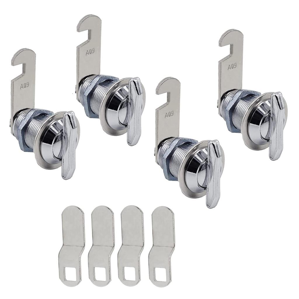 WE-POLUJ Without Key Steel Cams Latches Offset Lock Tool Frees Cabinet ...
