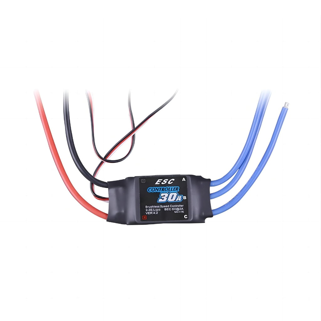 WE-POLUJ XXD 30A Brushless Motor Control Electric Regulator Governor For Fixed Wing Four Axises ...