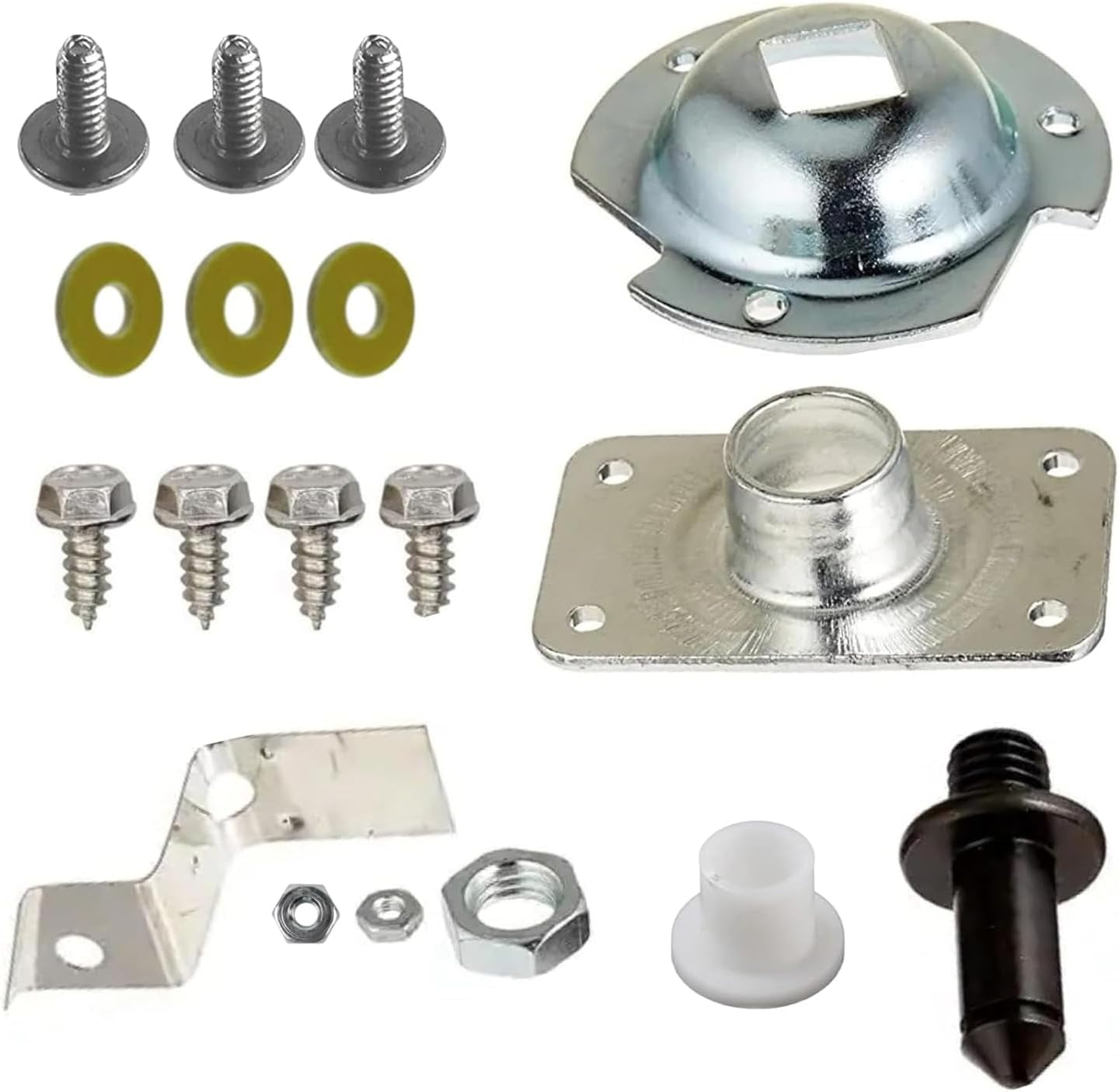 WE25X205 Dryer Drum Bearing Replacemnt Kit - Compatible for G-E, Hot ...