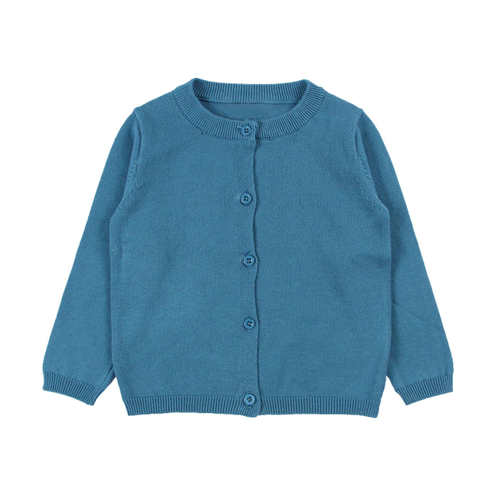 WEAIXIMIUNG Baby Kids Girls Cardigan Long Sleeve Kid Button Sweater ...