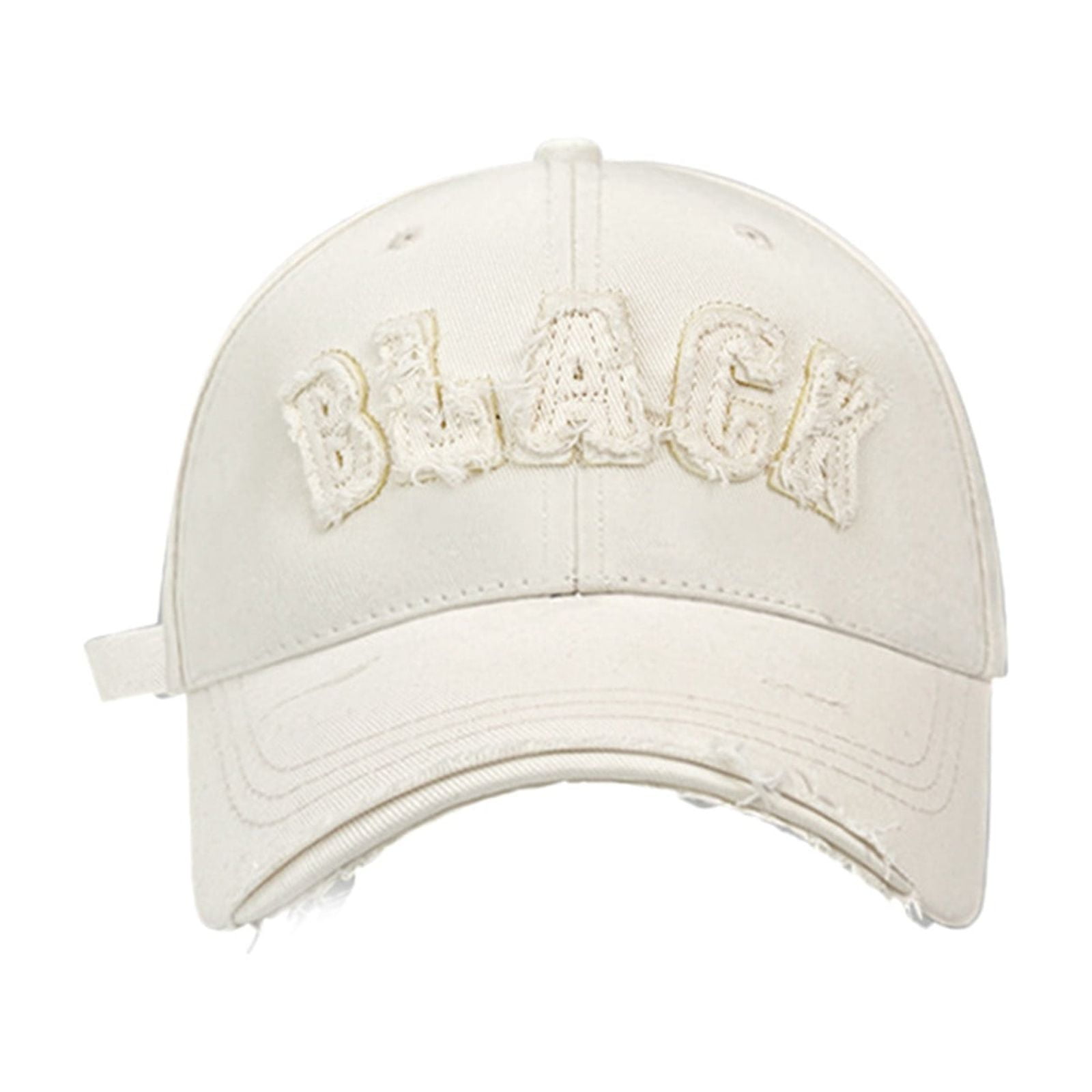 WEAIXIMIUNG Black Baseball Cap Ny Intage Distressed Lettering Baseball ...