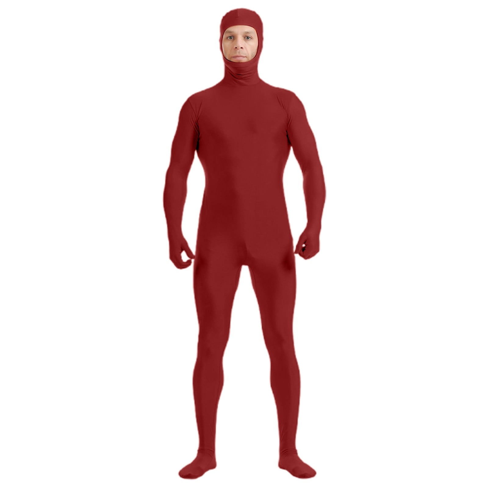 Weaiximiung Carnival Unisex Full Body Catsuit For Kids Stretchy Solid