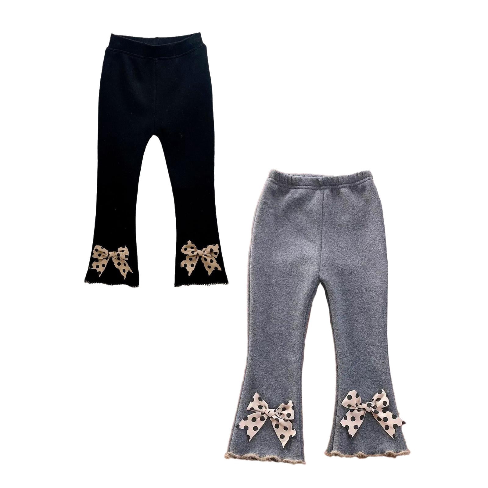 WEAIXIMIUNG Multipiece Girls' Lined Bottoms Winter Warmth Cozy Pants ...