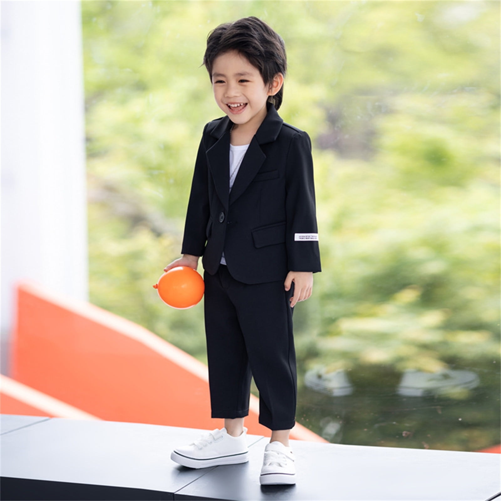 WEAIXIMIUNG Set 7 Boys Business Suits Coat 3 Piece Outfit Tuxedo Set ...