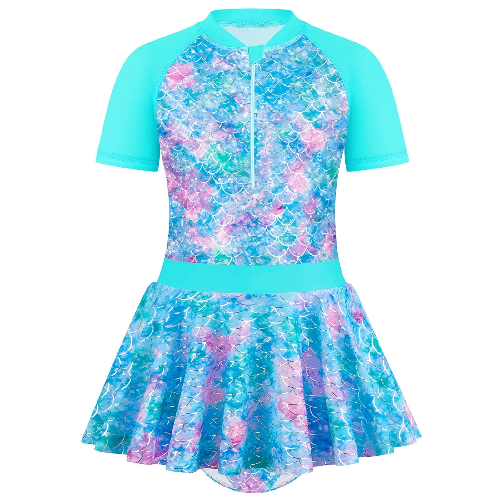 WEAIXIMIUNG Swimsuit Fish Scale Spa Resort Beach Swimsuit 100 - Walmart.com
