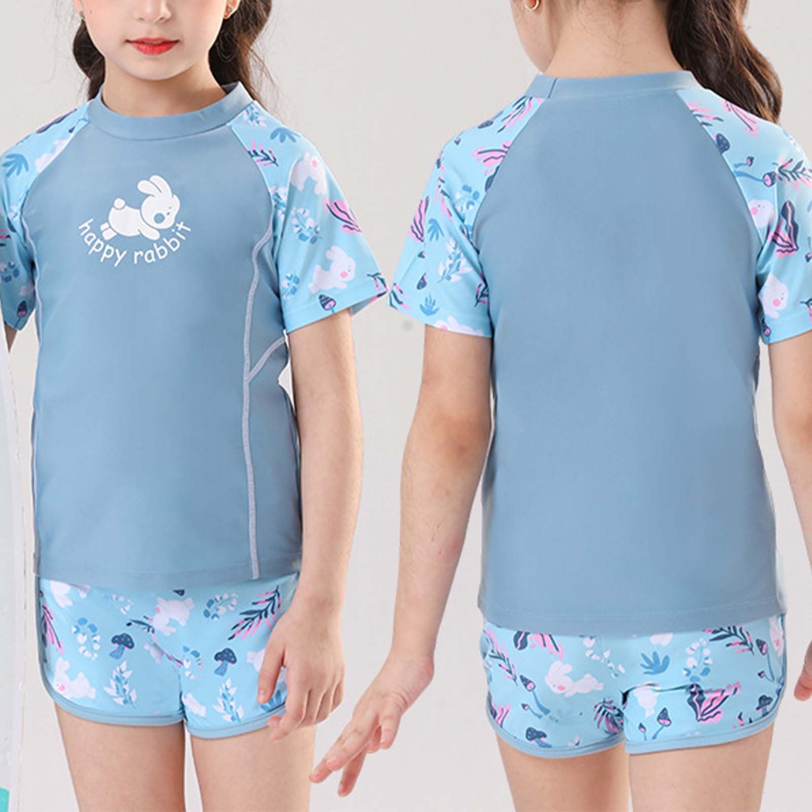 WEAIXIMIUNG Swimming Suits for Kids Girls Leopard Print Girls Swimsuit ...