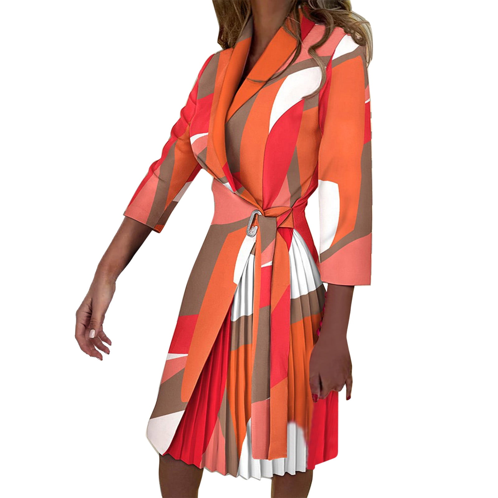 Weaiximiung Women Elegant Evening Dress With Slit Tied Detail Bodycon