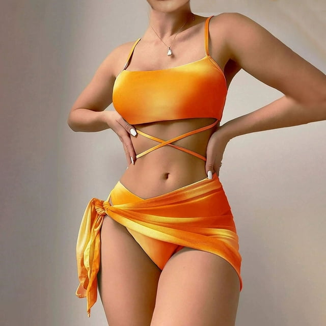 WEANT Bikini Top Two Piece Swimsuit for Women Vintage Women's Bikini ...