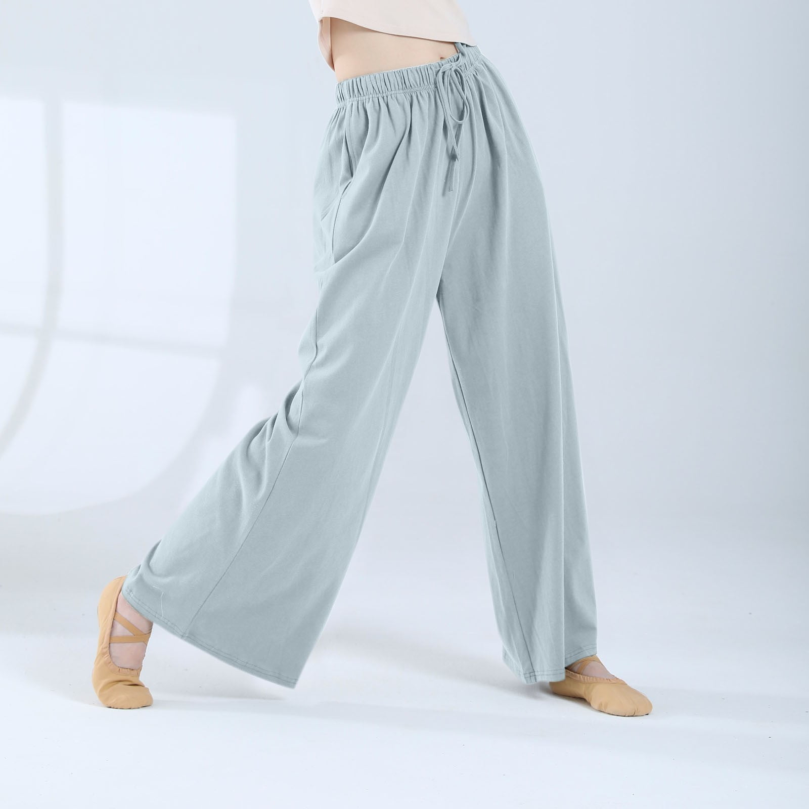 Weant Cargo Pants Women Linen Palazzo Pants Summer Boho Wide Leg High