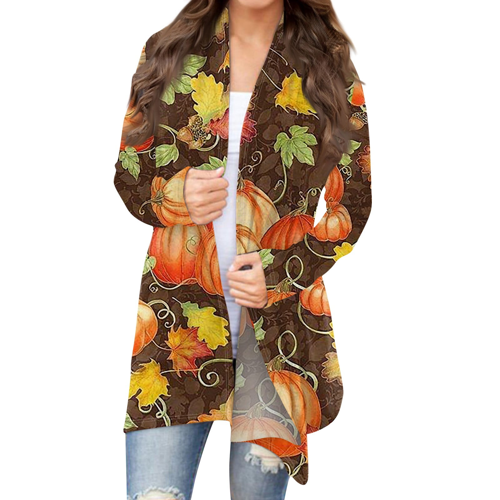 WEANT Halloween Cardigan for Women Fall Outfits 2024 Long Sleeve ...