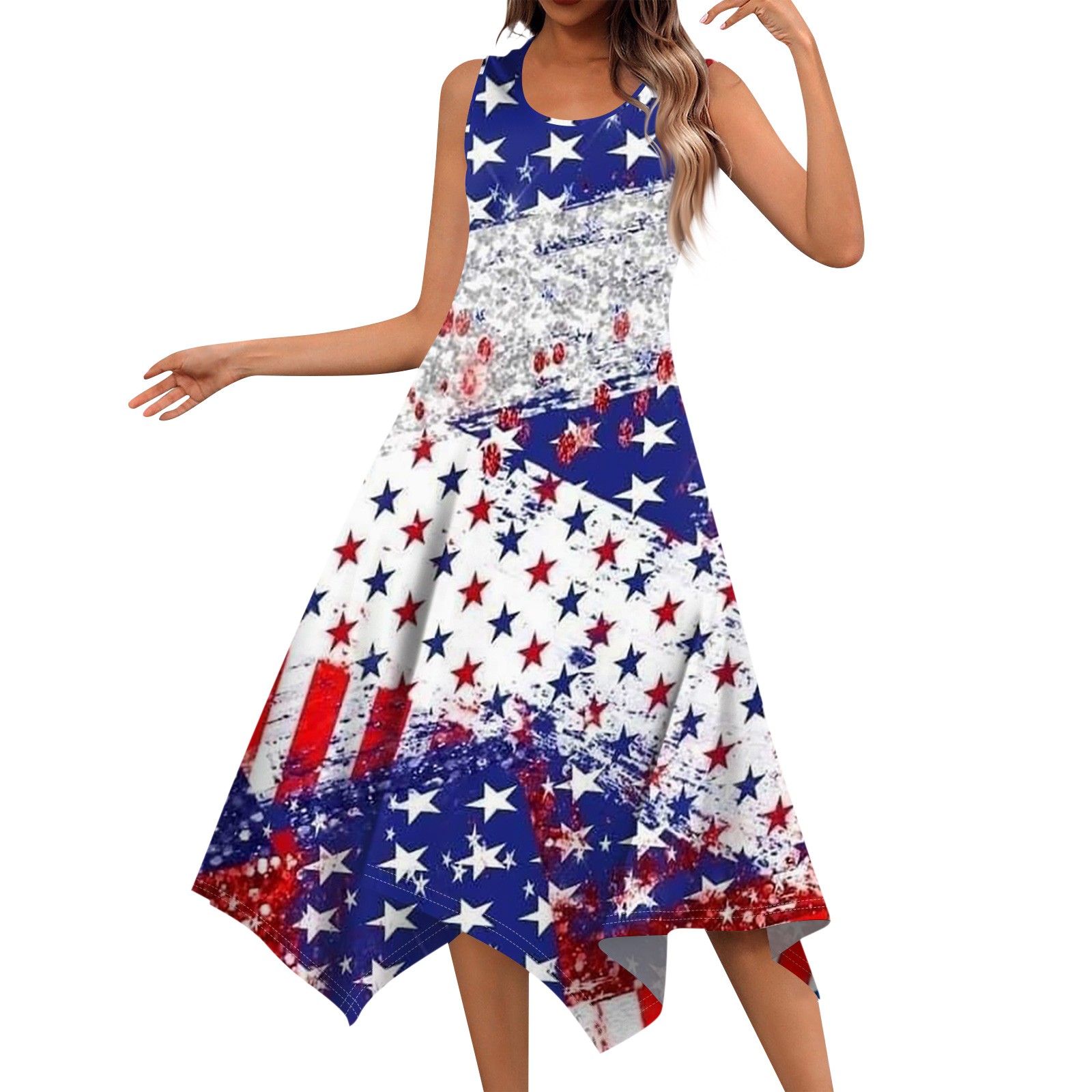 WEANT Plus Size Resort Dress, Blouses for Women Dressy Casual, Crewneck ...