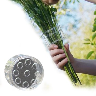 Efavormart 2 Pack 25" Tall White PVC 10mm Crystal Beaded Studded French ...