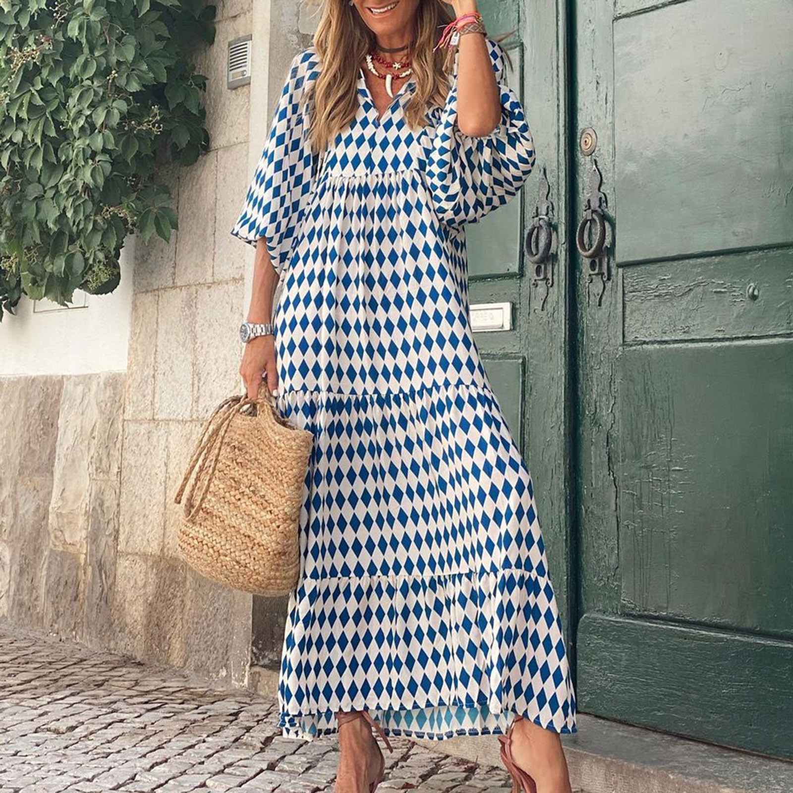 WEANT Summer Maxi Dresses for Women 2024 Plus Size Dresses for Curvy ...