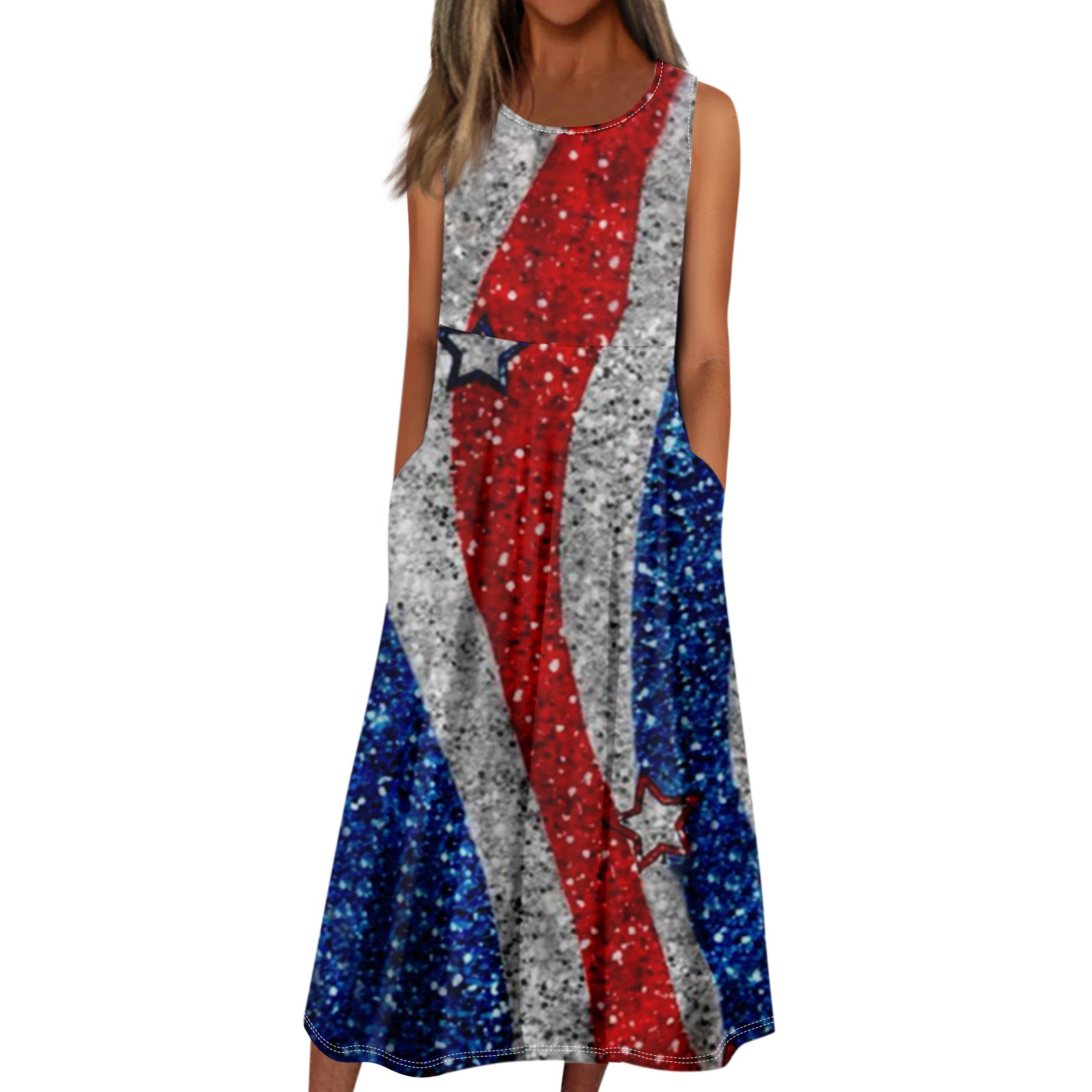 WEANT Summer Outfits for Women 2024, Women's Formal Dress, Crewneck ...