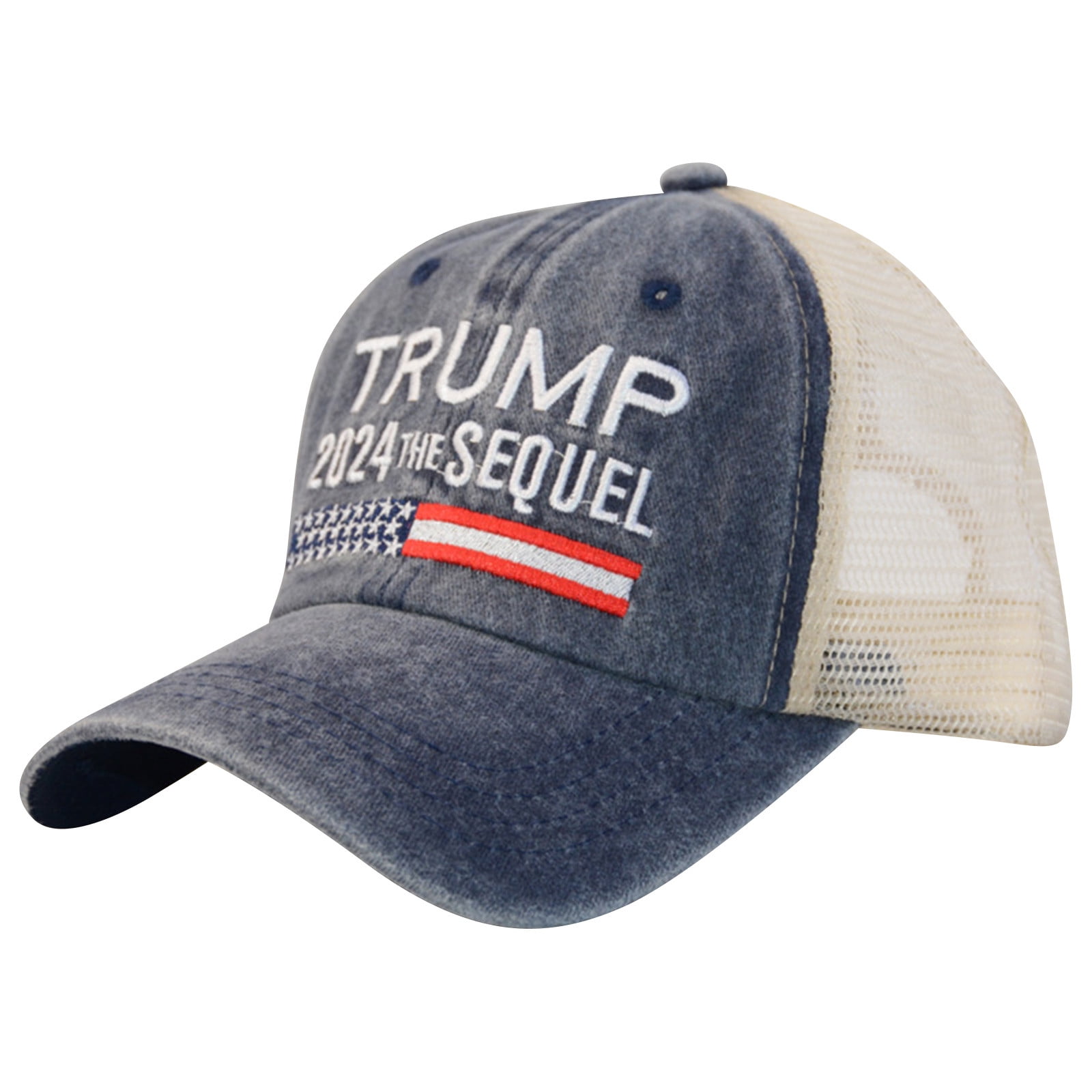 WEANT Trump 2024 The Sequel Hat, MAGA Vintage Classic Mesh Baseball Cap ...