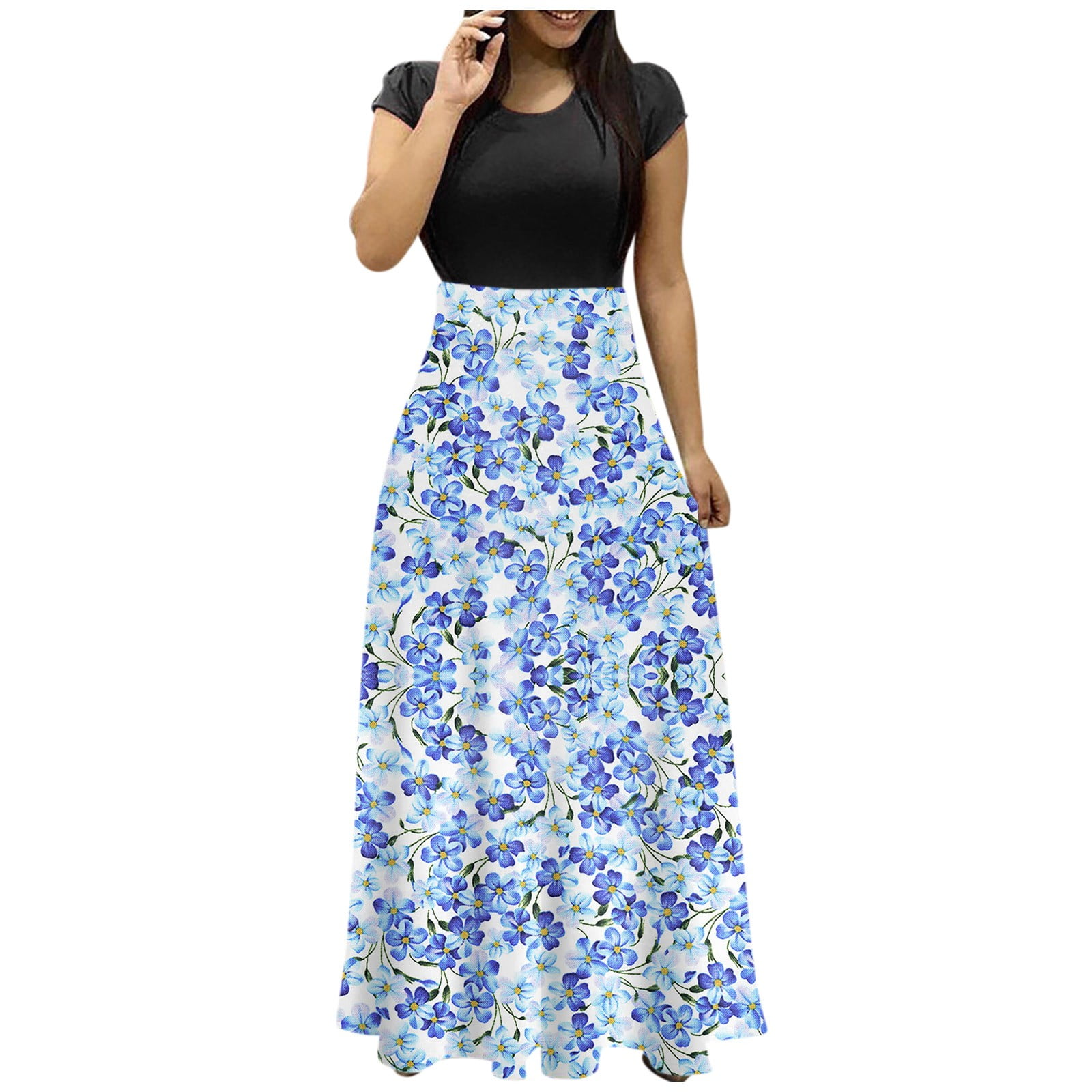 WEANT Womens Spring Casual Dresses Vacation Maxi Dresses for Women ...