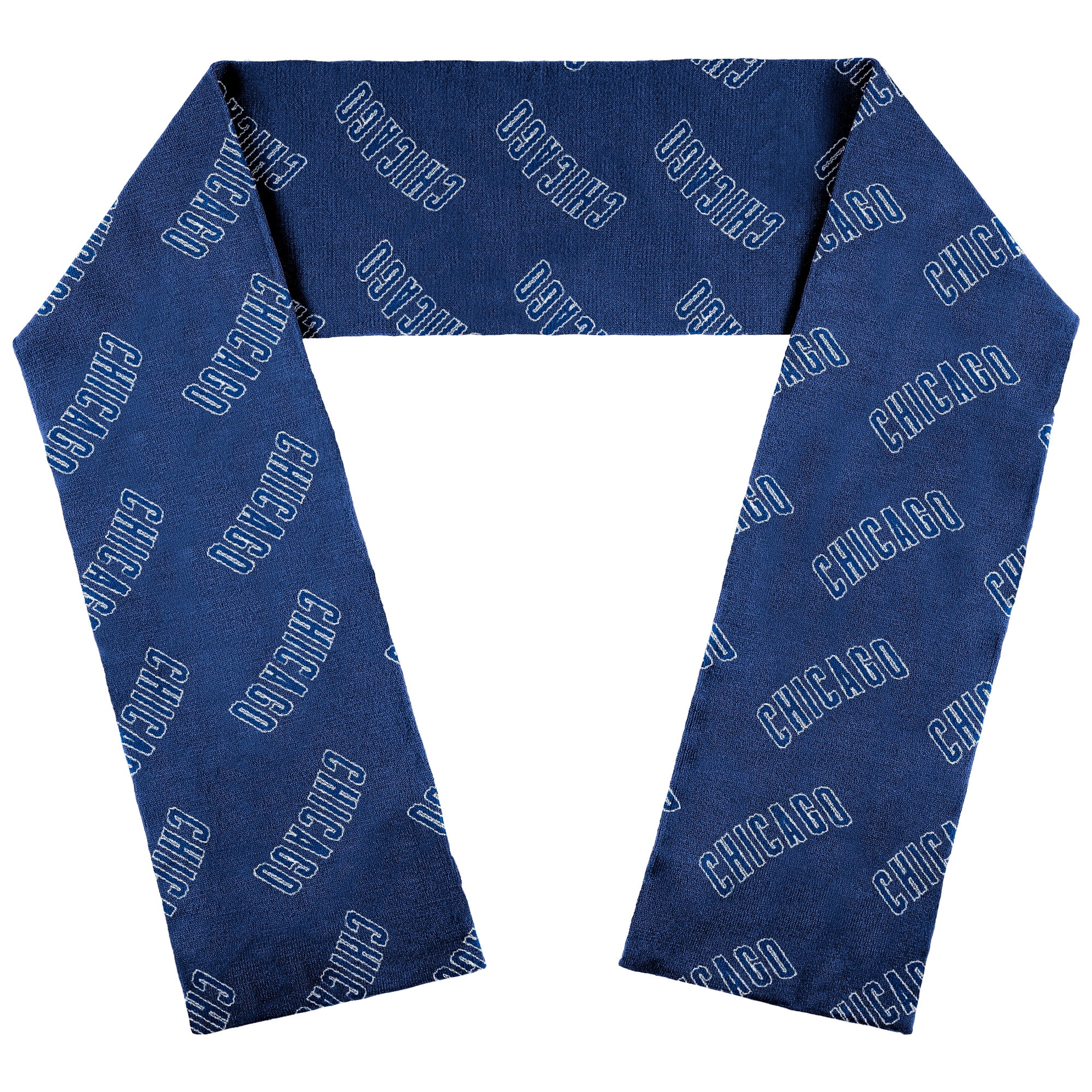 WEAR by Erin Andrews Chicago Cubs Team Wordmark Scarf - Walmart.com