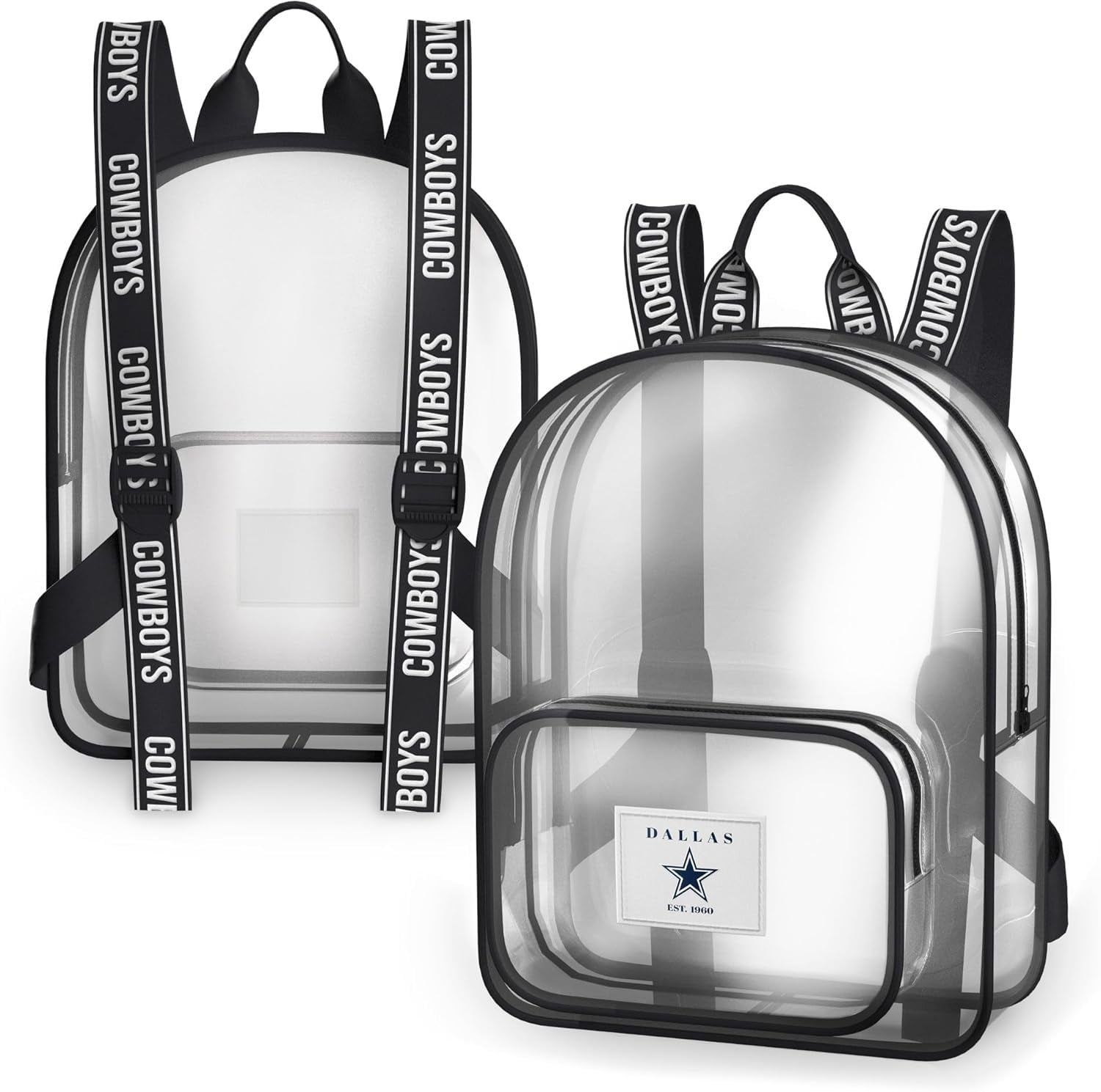 WEAR by Erin Andrews Clear Stadium Backpack - Walmart.com