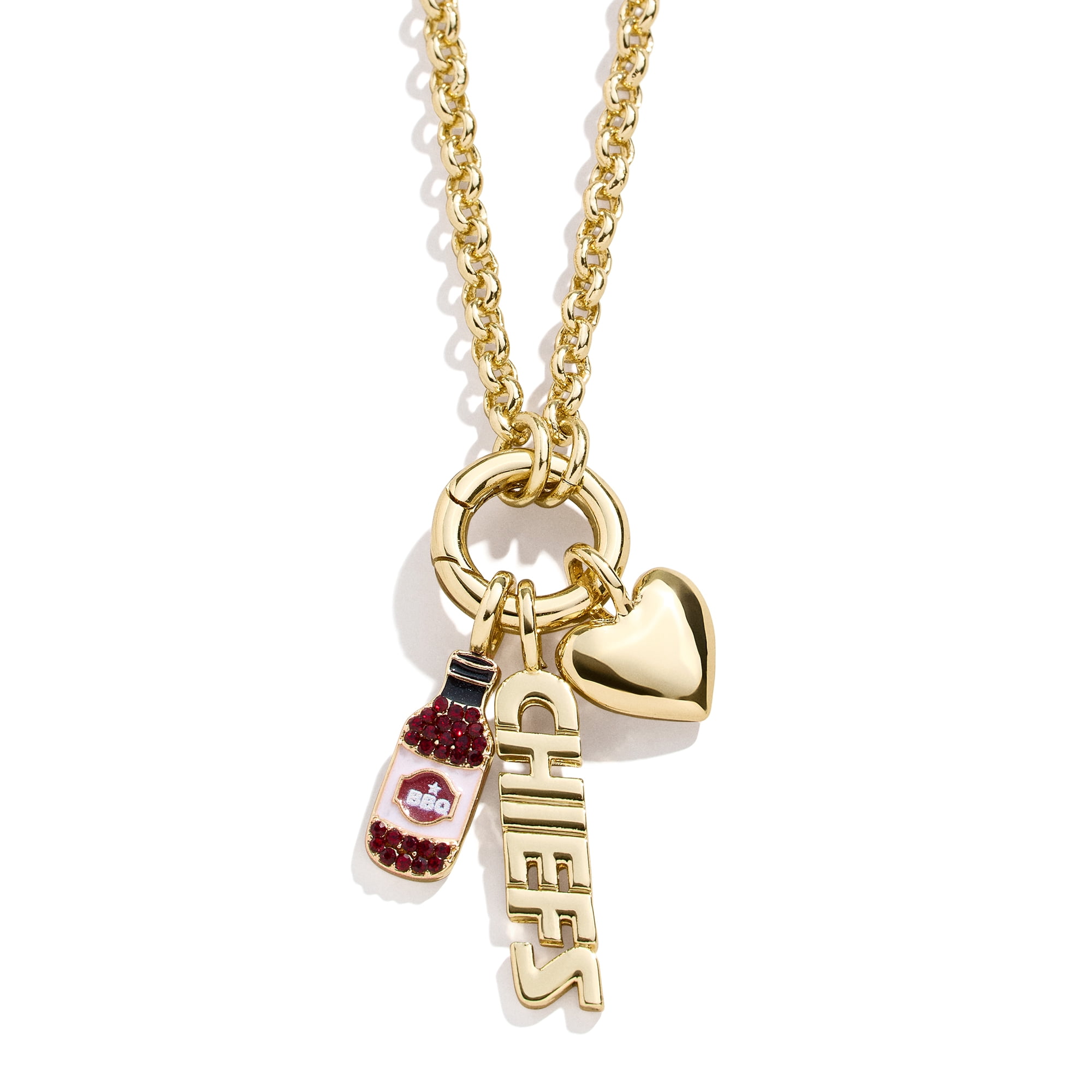 WEAR by Erin Andrews Kansas City Chiefs Charm Necklace - Walmart.com