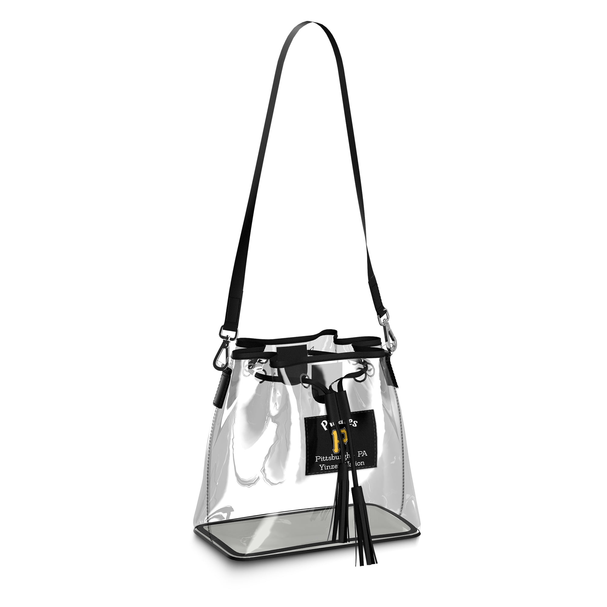 WEAR by Erin Andrews Pittsburgh Pirates Clear Stadium Bucket Purse ...