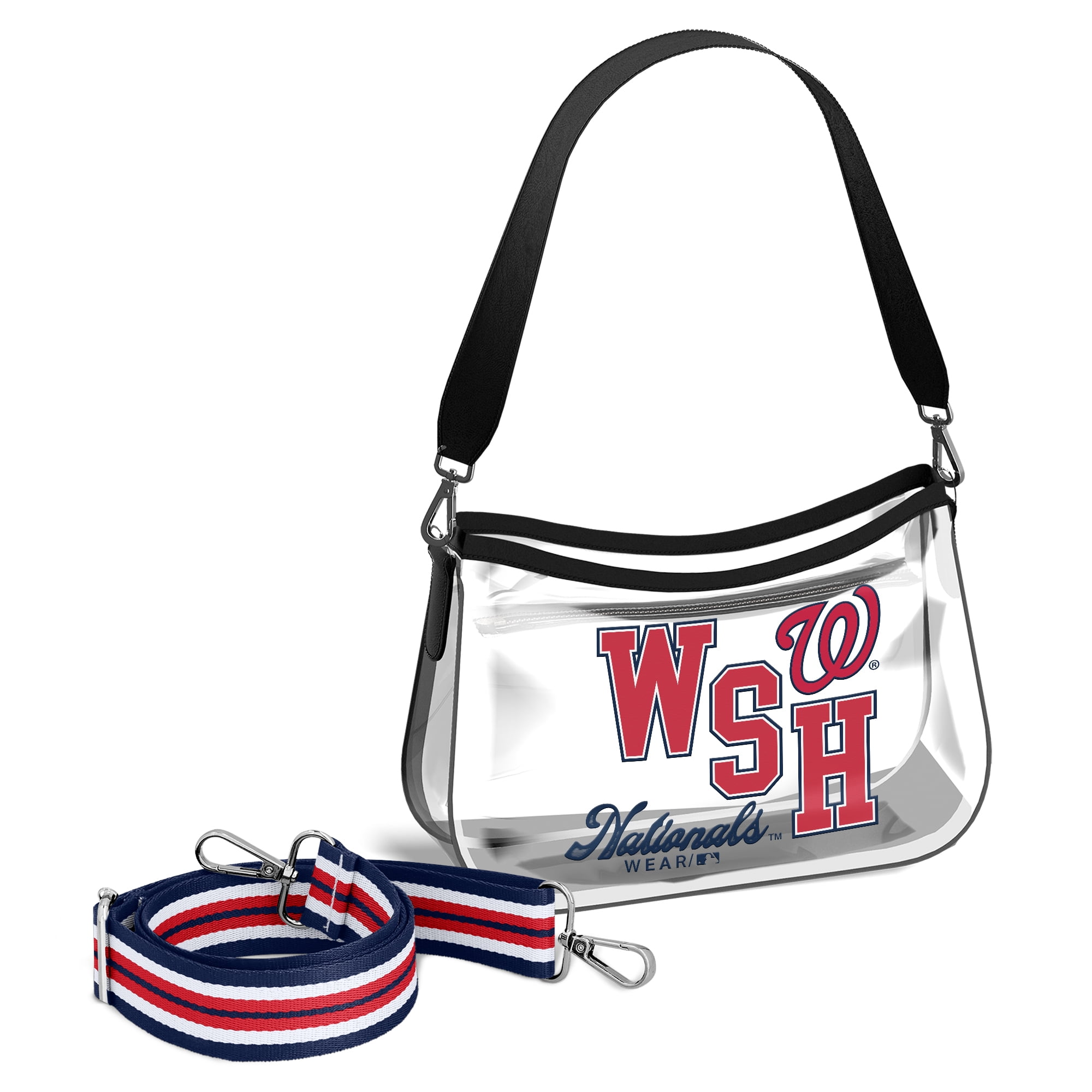 WEAR by Erin Andrews Washington Nationals Clear Stadium Mini Purse ...