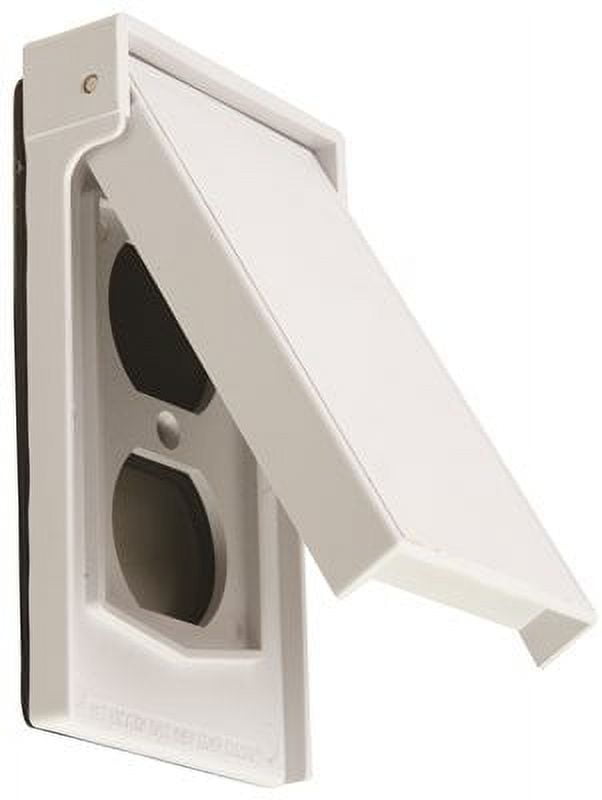 WEATHERPROOF COVER 1-GANG VERTICAL WHITE per 30 Each - Walmart.com